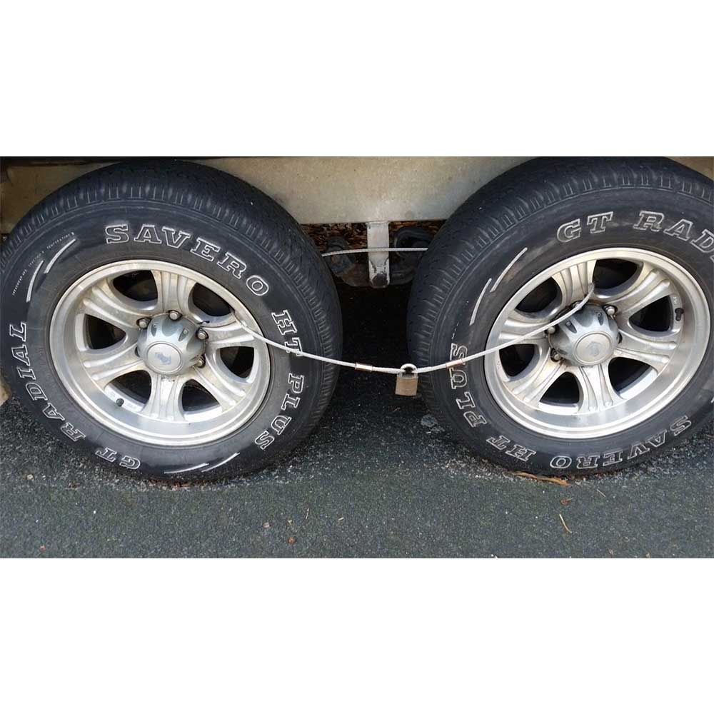 Wheel Locks for Caravans / Camper Trailers / Trailers and Boat Trailers ...